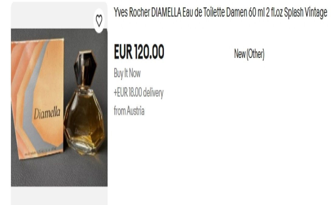 αρωμα Diamella , Yves Rocher - € 20,00 - Vendora.gr
