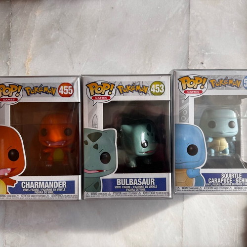 Funko Pop Pokemon 3 starters καινούργιο… - € 50,00 - Vendora.gr