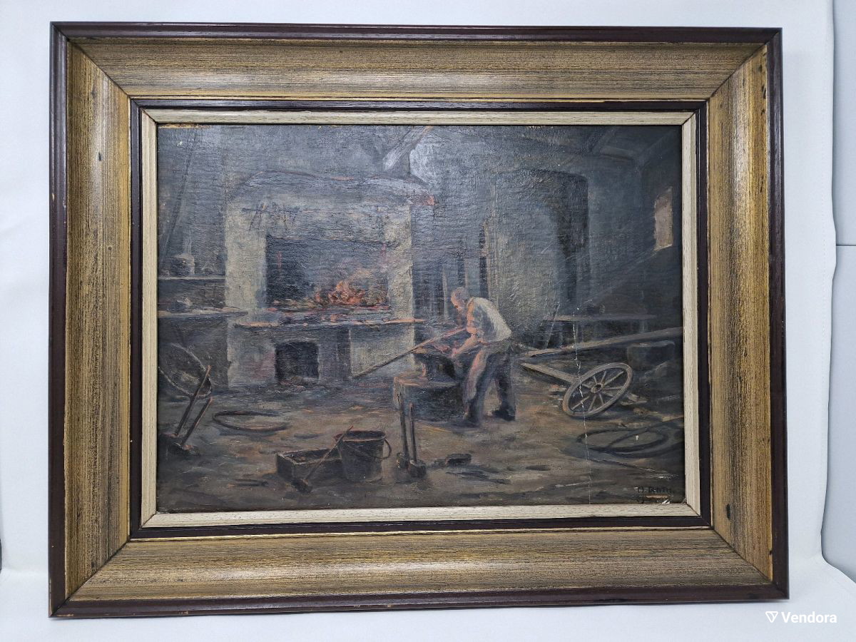M. Roth πίνακας ζωγραφικής 19ος αιώνας… - € 150,00 - Vendora.gr