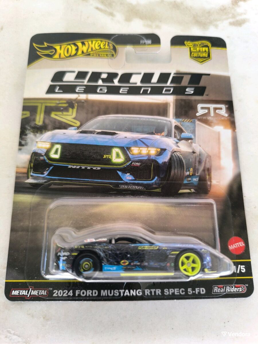 Hot Wheels Circuit Legends Ford Mustang… - € 11,00 - Vendora.gr