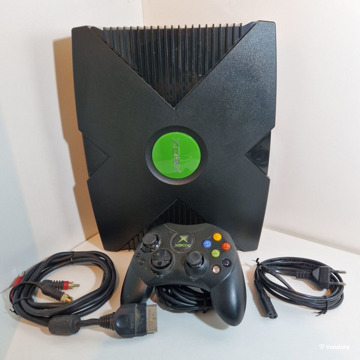 Xbox (Original) σαν καινούργιο, πλήρες σετ - € 65,00 - Vendora.gr