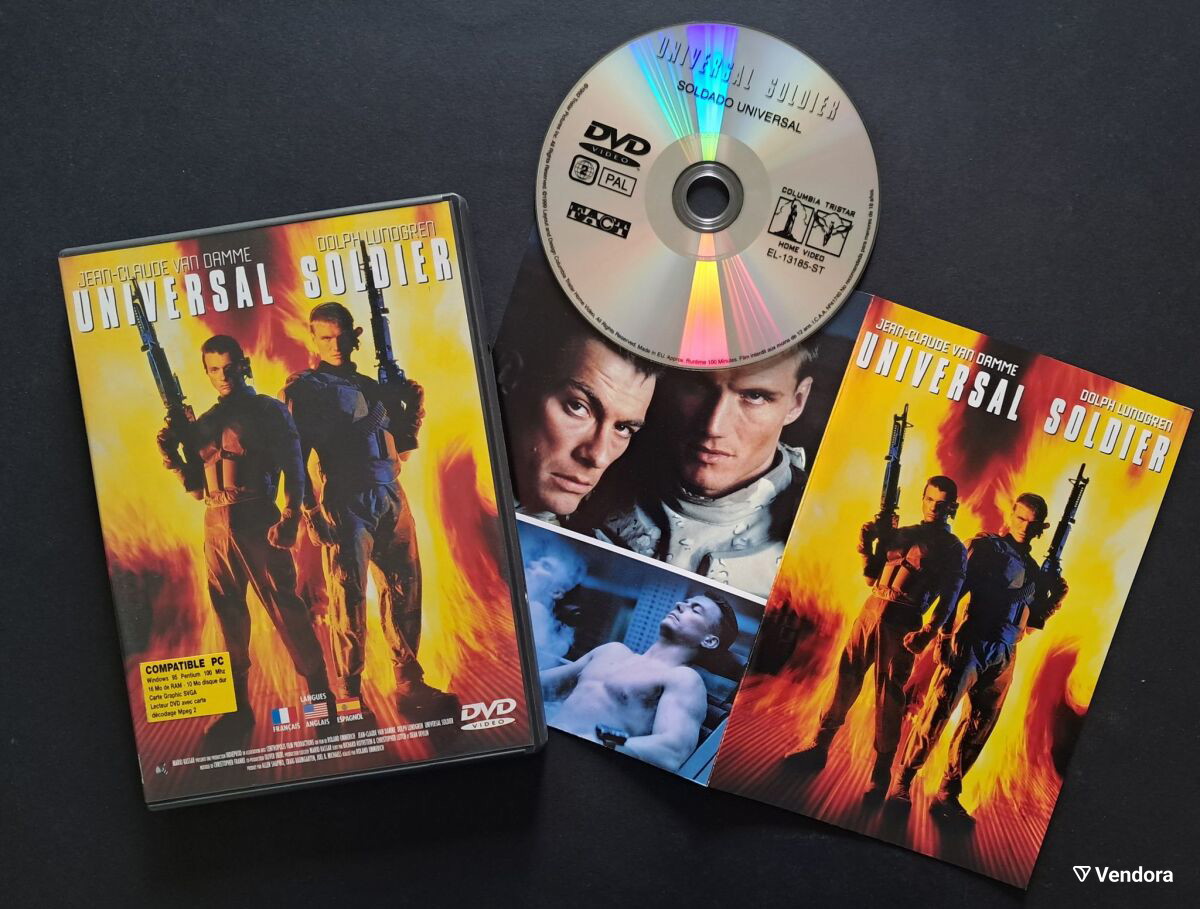Universal Soldier DVD σαν καινούργιο,… - € 10,20 - Vendora.gr