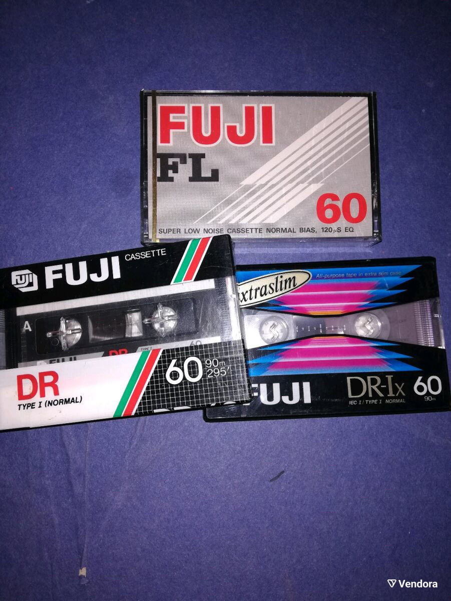 Κασετες ηχου Fuji DR και FL, 3… - € 22,00 - Vendora.gr