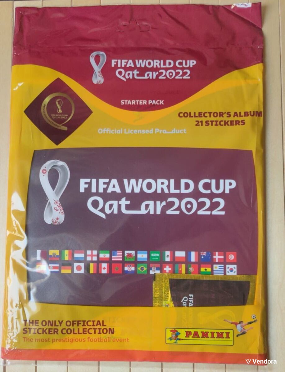 Panini Qatar 2022 FIFA World Cup starter… - € 11,99 - Vendora.bg