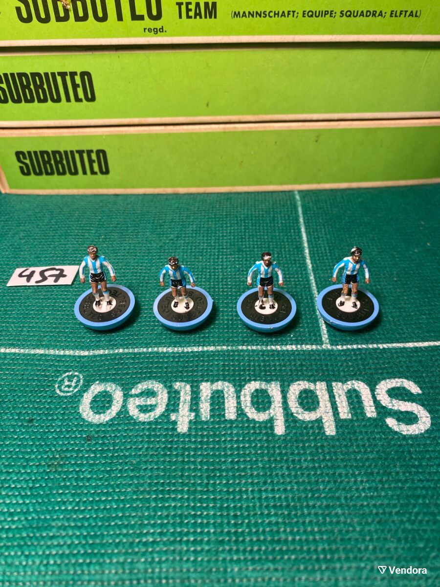 Vintage Subbuteo 4 παίκτες ref 457… - € 8,00 - Vendora.gr