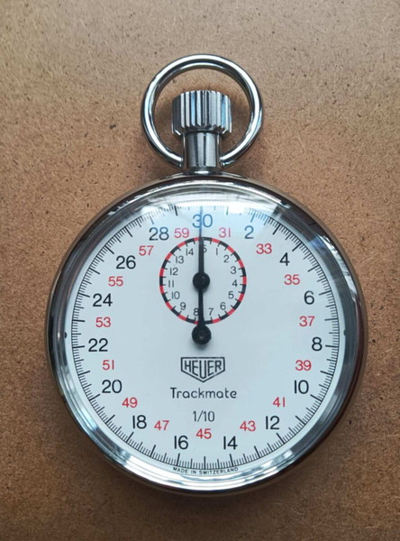 Heuer Stopwatch Trackmate - € 150,00 - Vendora.gr