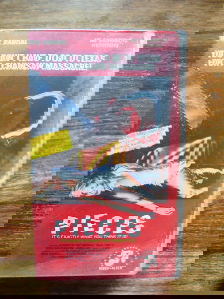 PIECES VHS ужасен слашър - € 100,00 - Vendora.gr