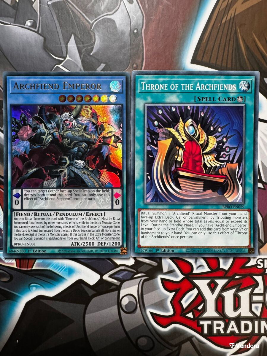 Archfiend Emperor και Throne of the… - € 3,00 - Vendora.gr