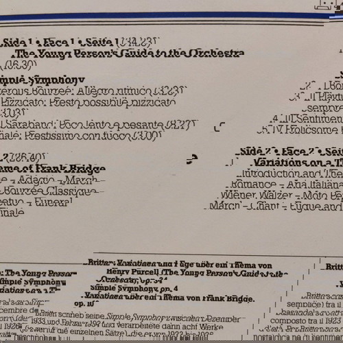 Βινύλιο Benjamin Britten The Young… - € 5,00 - Vendora.gr