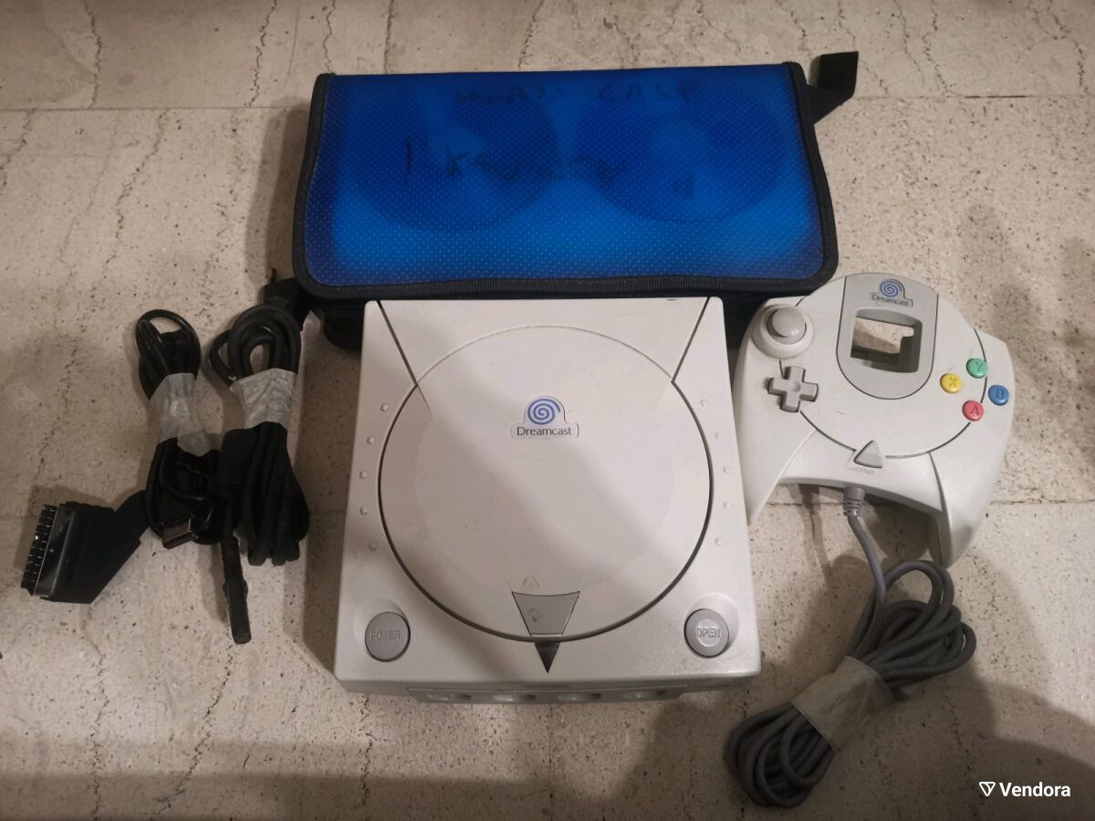 DREAMCAST + GAMEPAD + RGB CABLE (no boot) - € 60,00 - Vendora DREAMCAST + GAMEPAD + RGB CABLE (no boot) - € 60,00 - Vendora