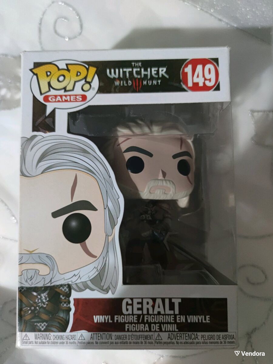 Φιγούρα Gerald Funkopop The Witcher Wild… - € 35,00 - Vendora.gr