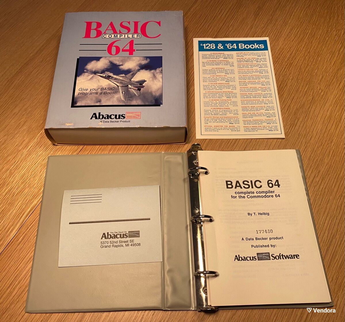 Βιβλίο Commodore 64 Basic 64 Abacus… - € 33,00 - Vendora.gr