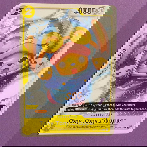 Κάρτα χαρακτήρα Tony Tony Chopper σαν… - € 0,40 - Vendora.gr