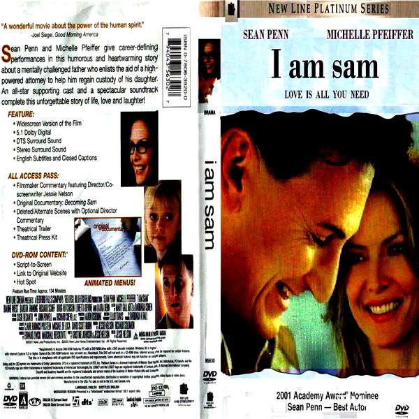 ΤΟ ΟΝΟΜΑ ΜΟΥ ΕΙΝΑΙ ΣΑΜ - I AM SAM - € 4,00 - Vendora