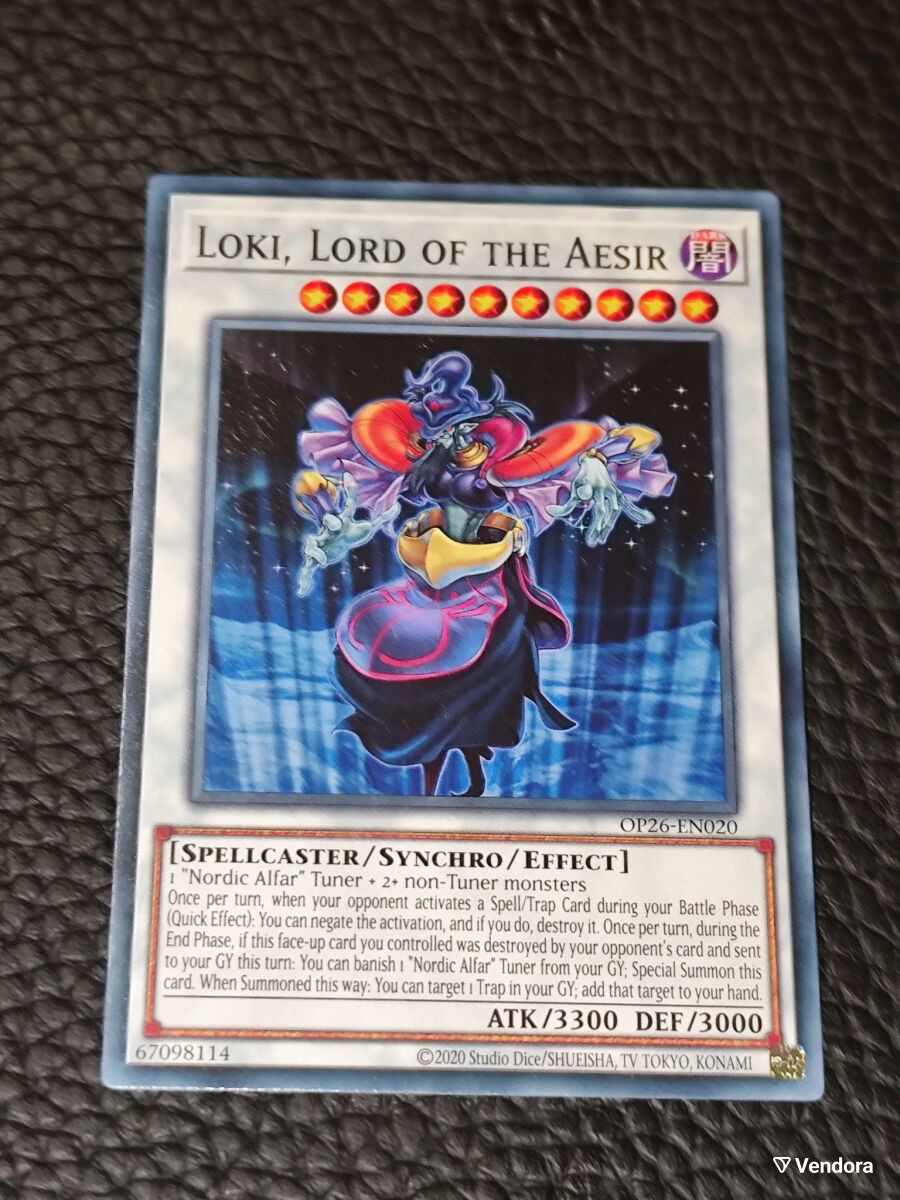 Loki, Lord of the Aesir Yu-Gi-Oh κάρτα… - € 2,99 - Vendora.gr