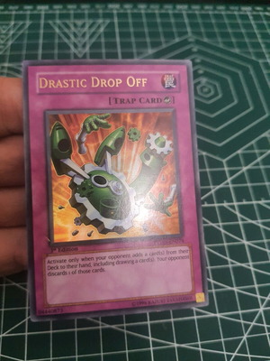 Yu-Gi-Oh! Drastic Drop Off κάρτα Ultra… - € 4,00 - Vendora.gr