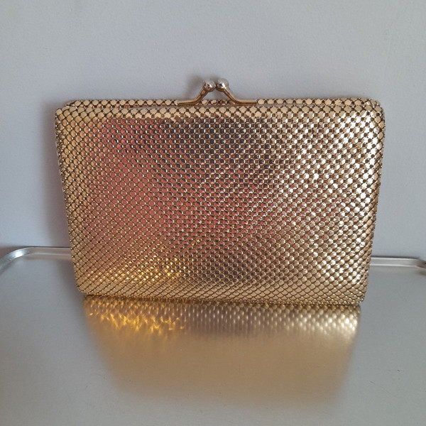τσαντακι - πορτοφολι χρυσο - € 5,00 - Vendora.gr