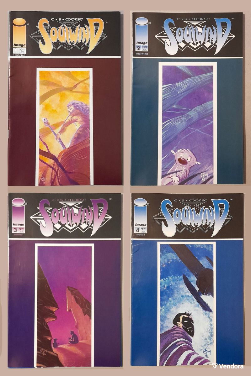Soulwind τεύχη 1 έως 4 πακέτο… - € 8,00 - Vendora.gr