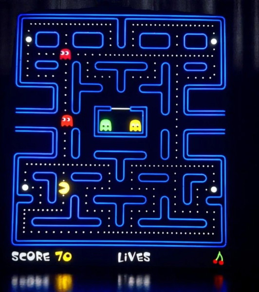 Φωτιστικό Lightbox "Pac-Man Maze" 3D… - € 32,00 - Vendora.cy