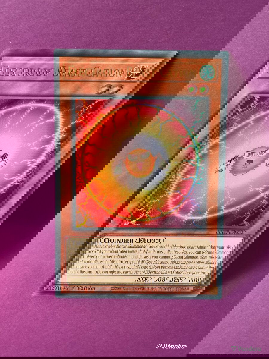 Electrode Beast Cation κάρτα Yu-Gi-Oh!… - € 0,55 - Vendora.gr