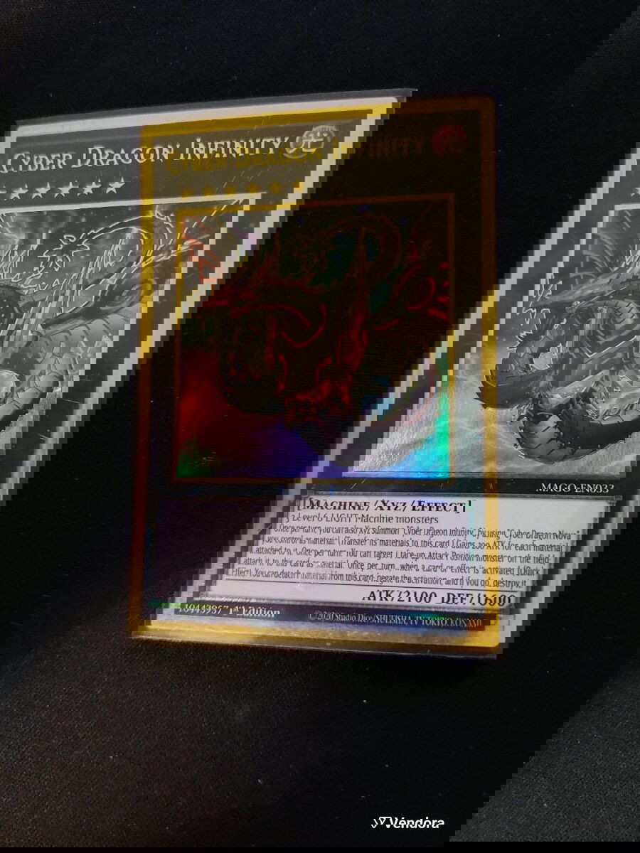 Yu-Gi-Oh Cyber Dragon Infinity golden… - € 7,00 - Vendora.gr
