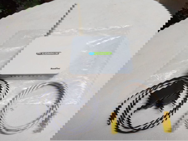 WiFi aDSL2+ modem/router BAUDTEC… - € 8,00 - Vendora.gr