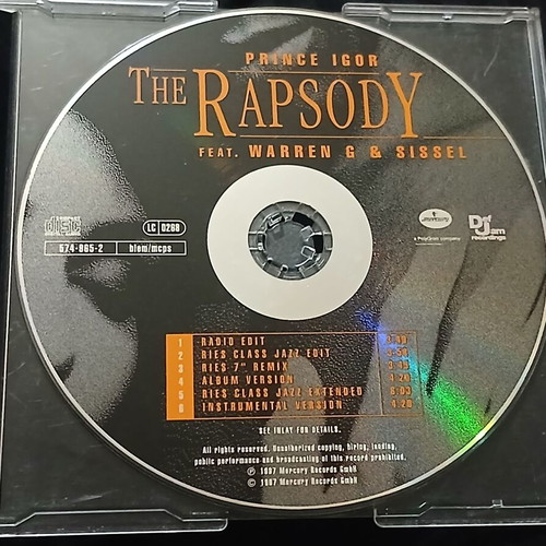 The Rapsody Prince Igor CD single σαν… - € 4,00 - Vendora.gr