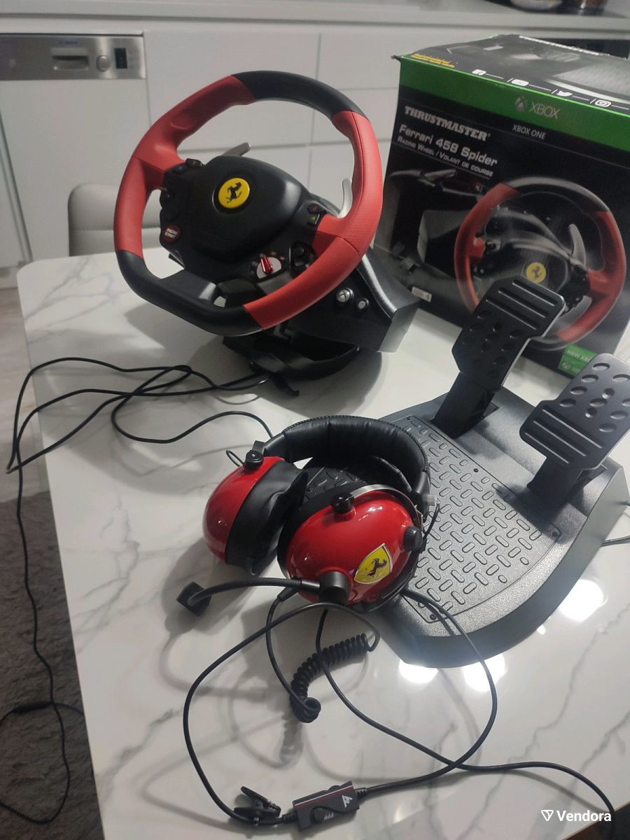 Τιμονιέρα Thrustmaster Ferrari 458 και… - € 120,00 - Vendora.gr