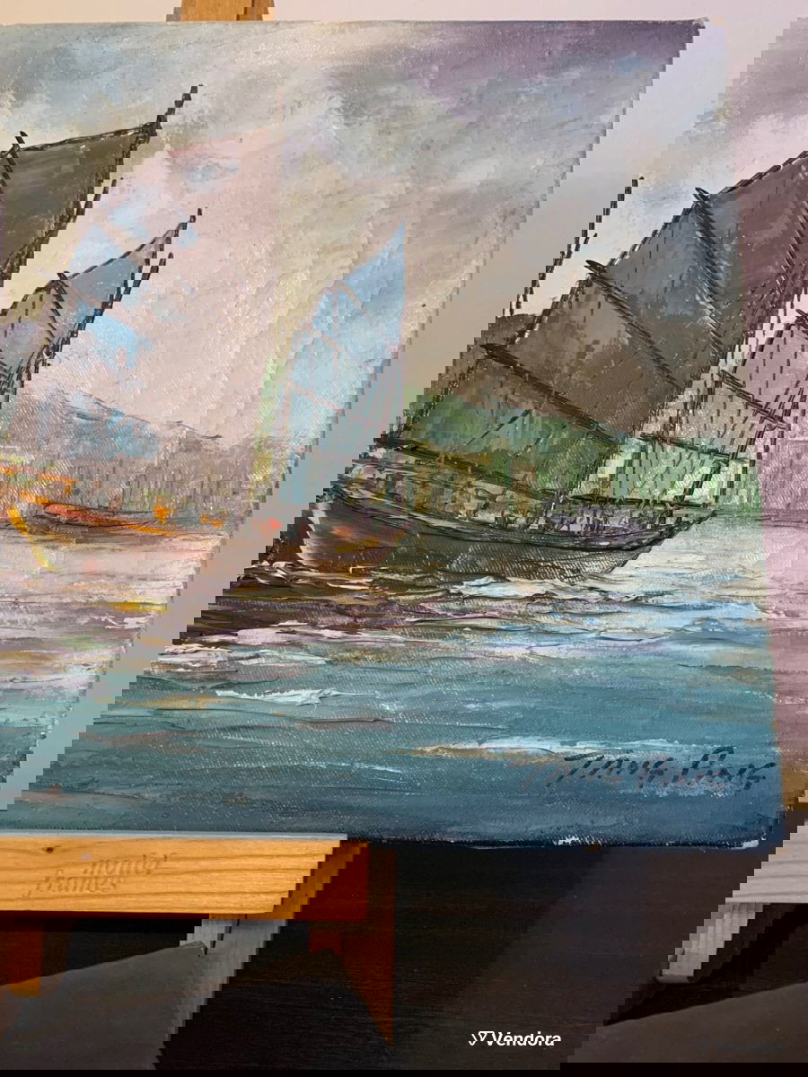 Πίνακας ζωγραφικής του Tang Ping-Ιστιοφόρο… - € 30,00 - Vendora