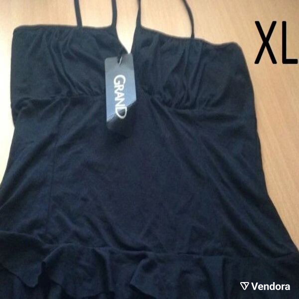 Τοπ χιαστί τιράντες μαύρο Grand XL… - € 17,20 - Vendora.gr