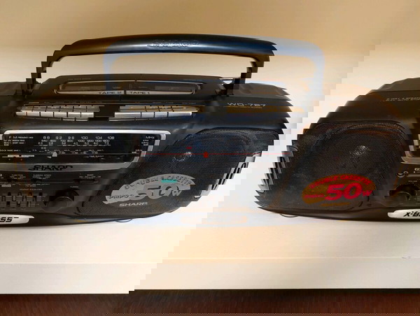 SHARP ΣΥΛΛΕΚΤΙΚΟ Διπλό ραδιοκασετόφωνο… - € 59,00 - Vendora