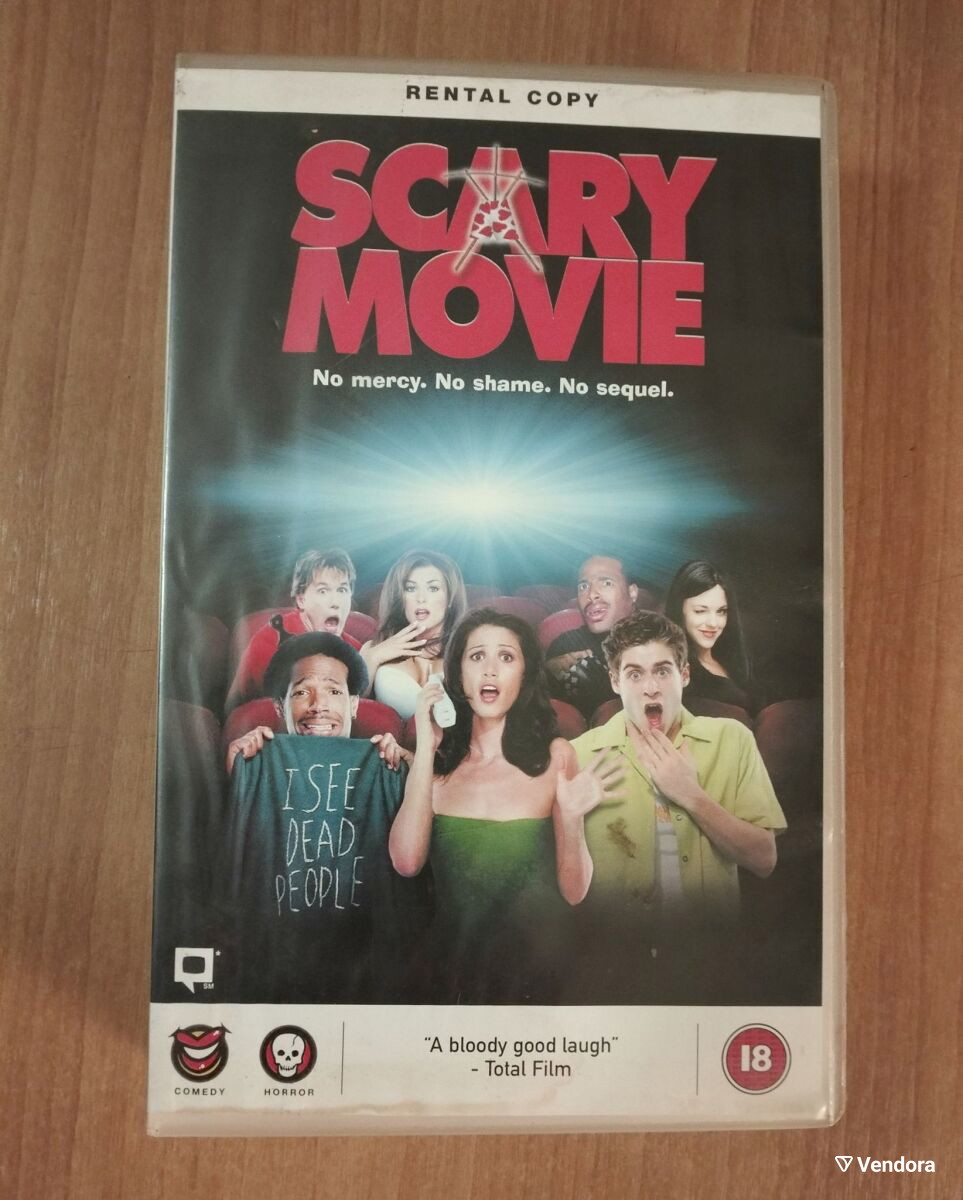 Scary Movie автентична английска VHS (без… - € 4,00 - Vendora.bg