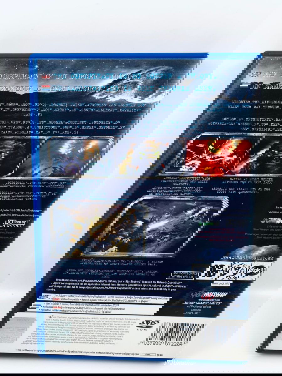 Area 51 PS2 PlayStation 2 - € 15,00 - Vendora