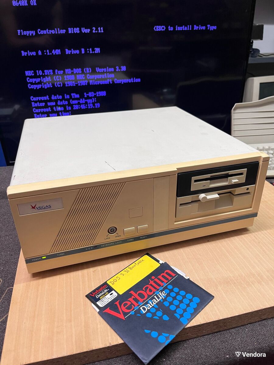 Πλήρες Retro PC XT Vegas VS20C 10MHz… - € 195,00 - Vendora.gr