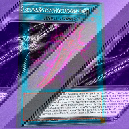 Cursed Copycat Noble Arms κάρτα Yu-Gi-Oh… - € 0,35 - Vendora.gr