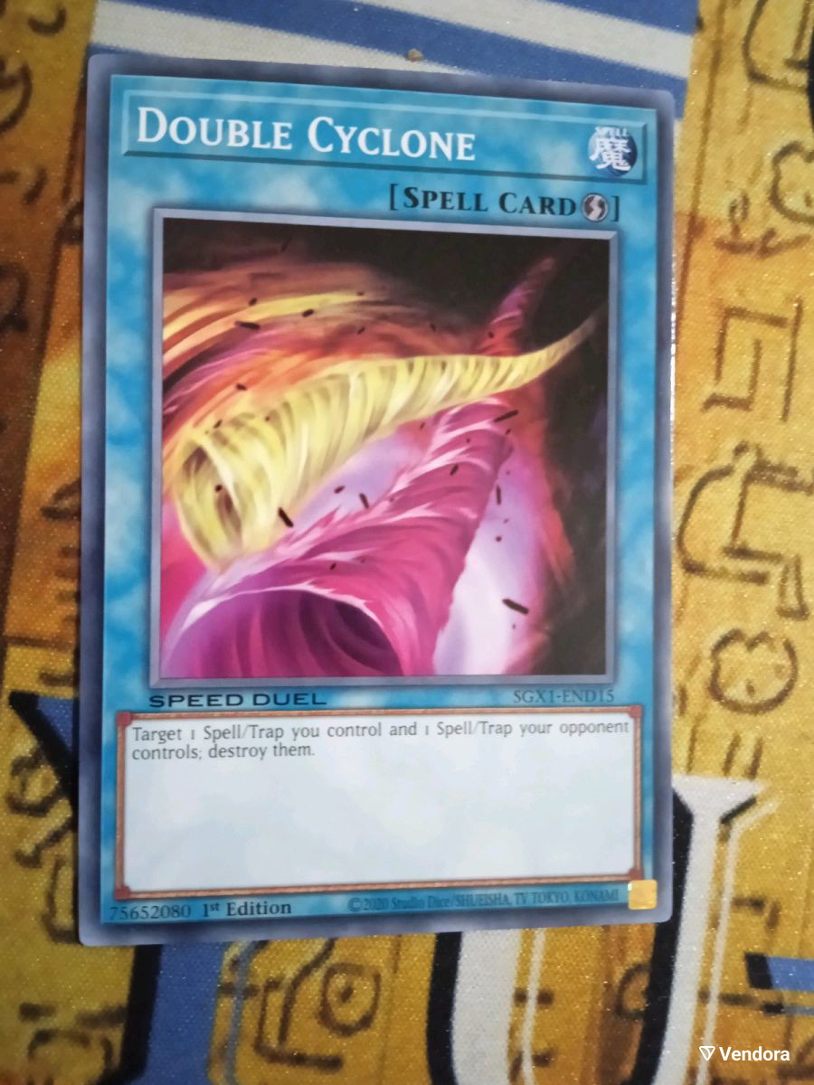 Κάρτα Double Cyclone Quick Play Spell… - € 0,25 - Vendora.gr