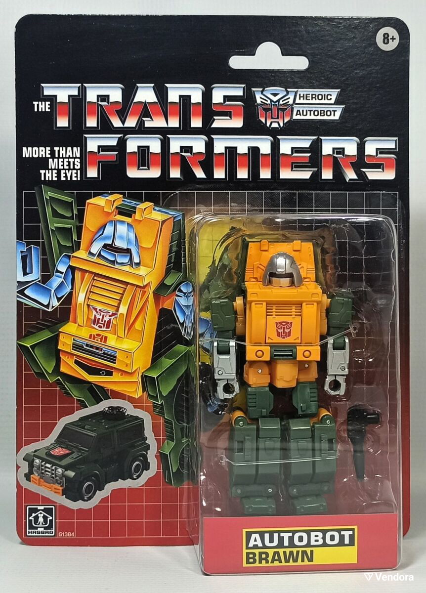 Transformers G1 Retro Autobot Brawn… - € 34,99 - Vendora.gr
