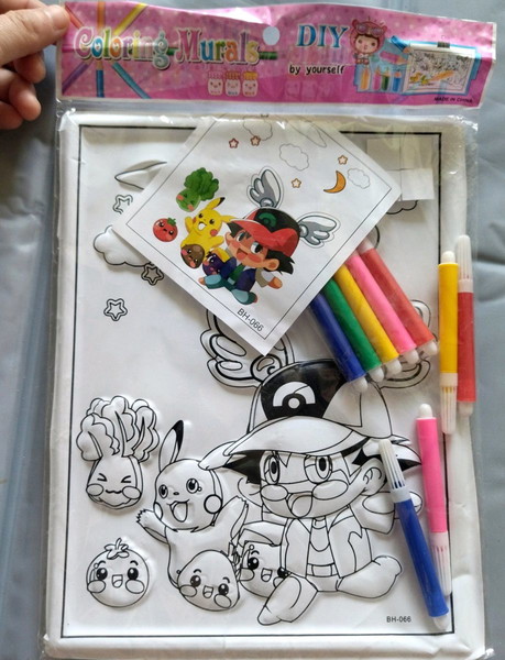 POKEMON ΖΩΓΡΑΦΙΚΗ ΣΕ ΑΝΑΓΛΥΦΗ ΚΑΡΤΕΛΑ - € 4,00 - Vendora