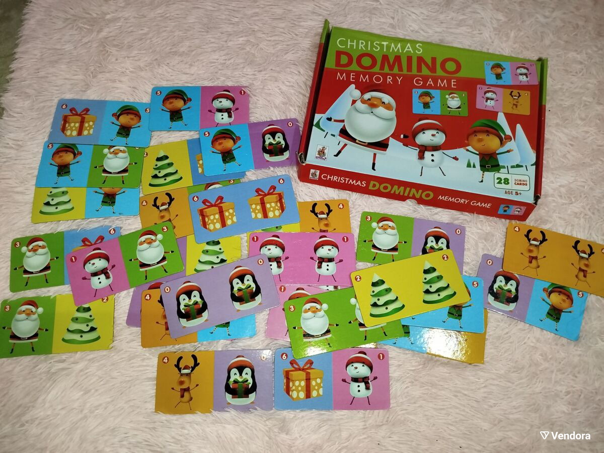Christmas Domino Memory Game… - € 5,00 - Vendora.gr