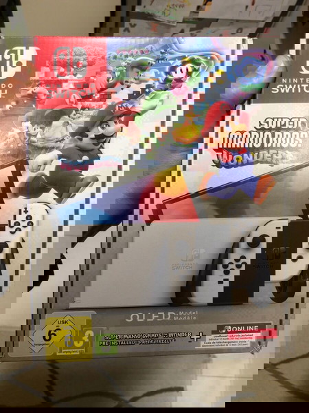 Nintendo Switch OLED 64GB White Super… - € 330,00 - Vendora