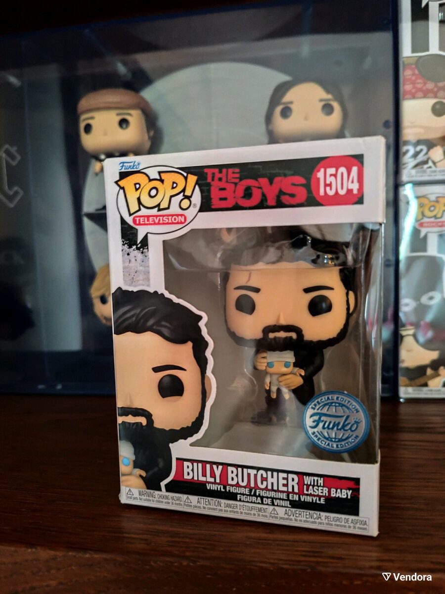 Funko Pop! Billy Butcher with Laser Baby… - € 21,00 - Vendora.gr