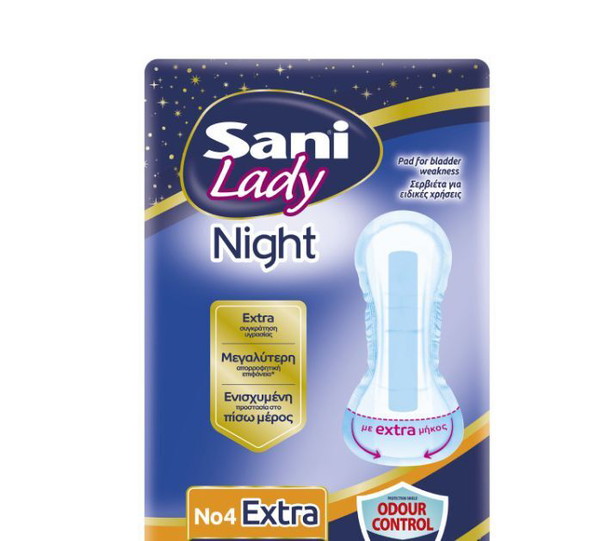 Sani Lady Night Extra No 4 Γυναικείες… - € 3,63 - Vendora.gr
