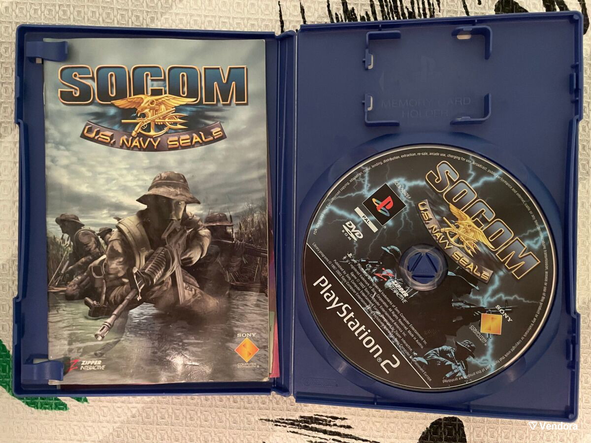 US NAVY SEALS - SOCOM - PLAYSTATION 2 - € 15,00 - Vendora.gr