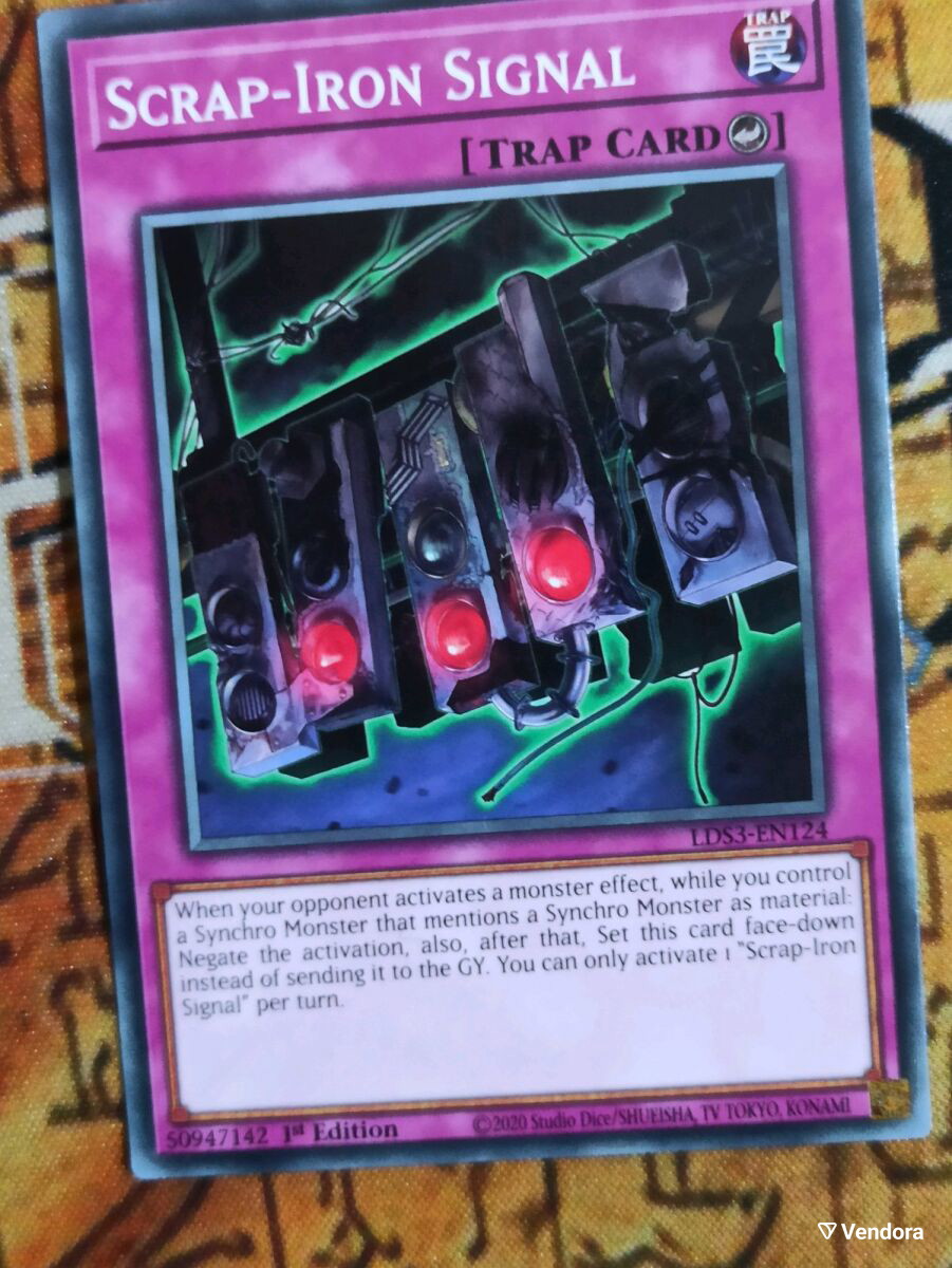Scrap Iron Signal κάρτα Yu-Gi-Oh! σαν… - € 0,25 - Vendora.gr