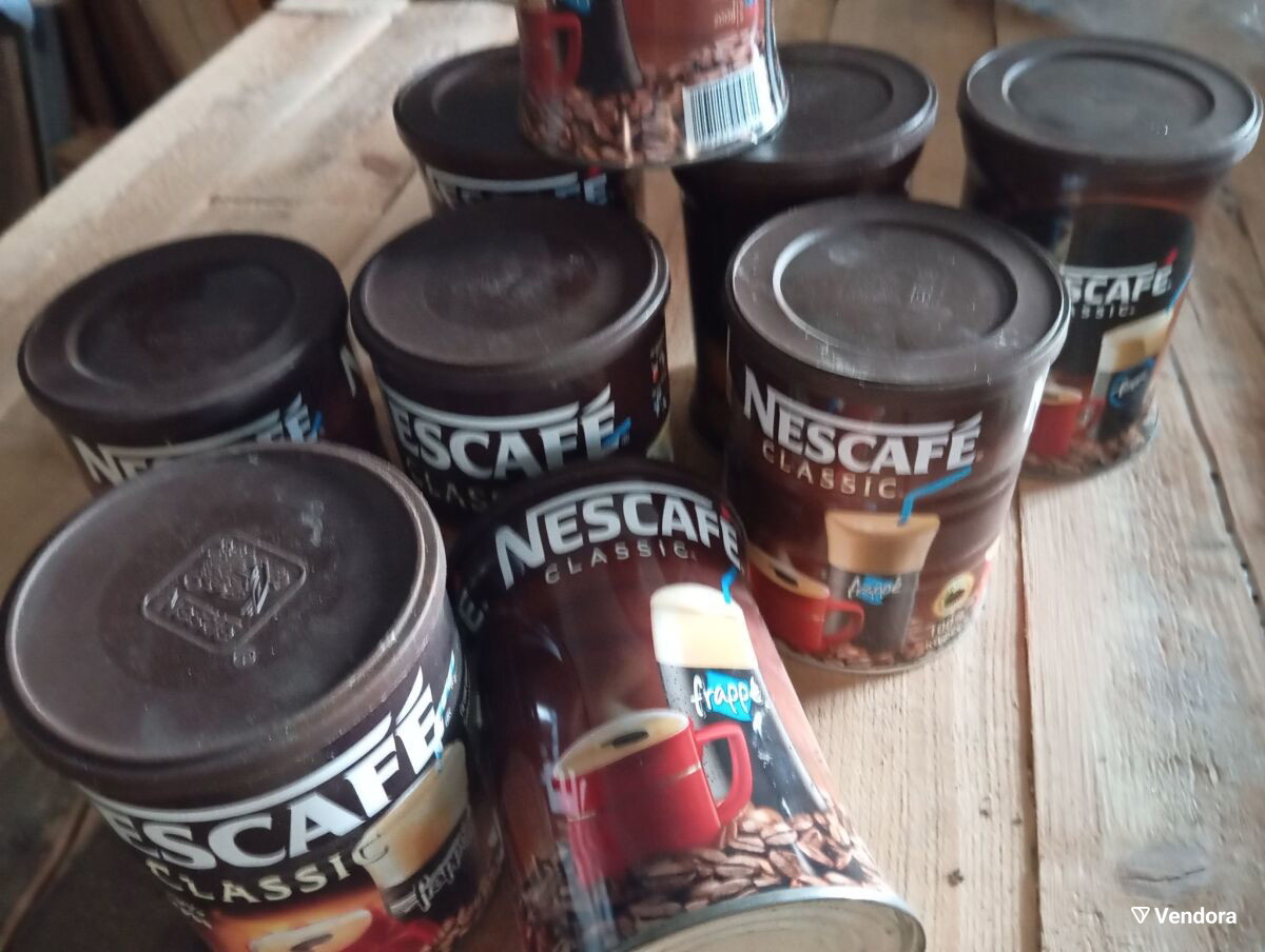 100 ΜΕΤΑΛΛΙΚΑ ΣΥΛΛΕΚΤΙΚΑ ΚΟΥΤΙΑ NESCAFE… - € 70,00 - Vendora.gr