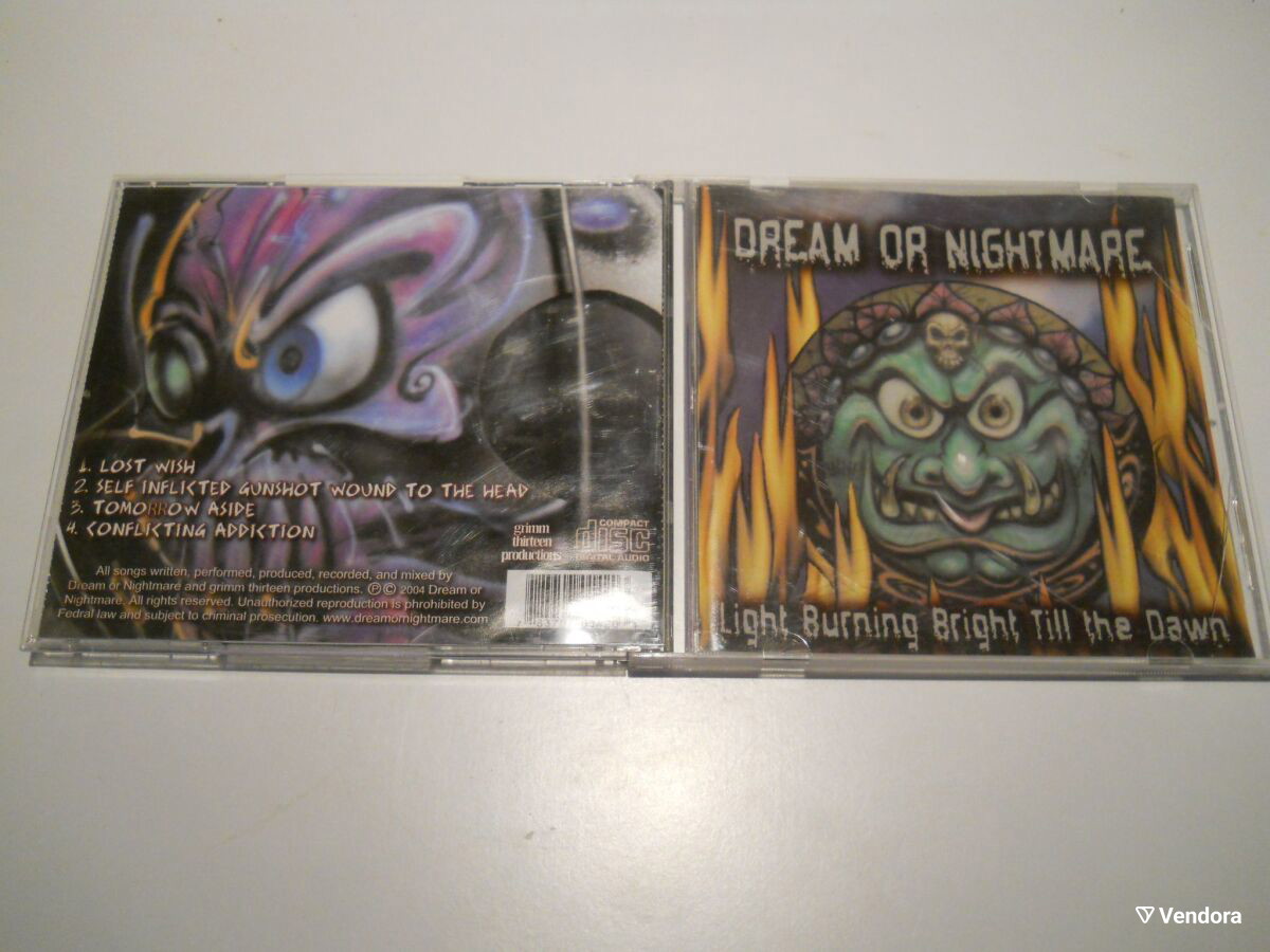 Dream Or Nightmare Light Burning Bright… - € 35,00 - Vendora.gr