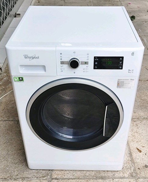 πλυντήριο στεγνώτηριο whirlpool 9+7 kg A++… - € 260,00 - Vendora
