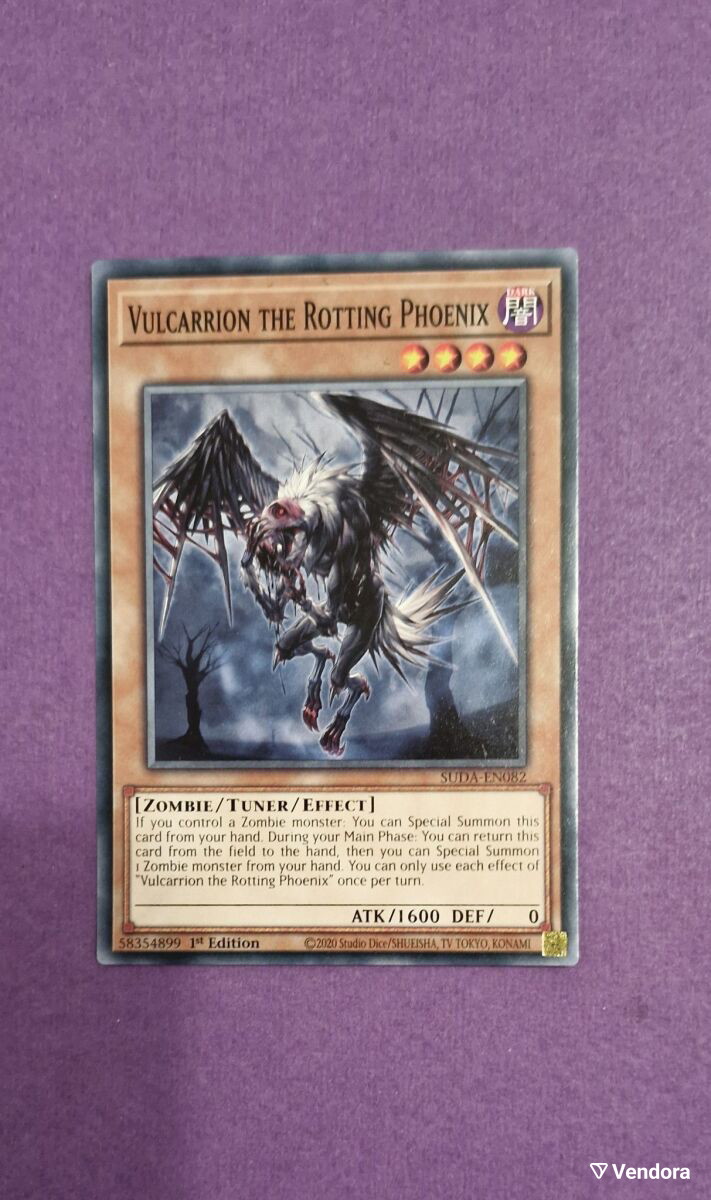 Vulcarrion the Rotten Phoenix Yu-Gi-Oh!… - € 0,35 - Vendora.bg