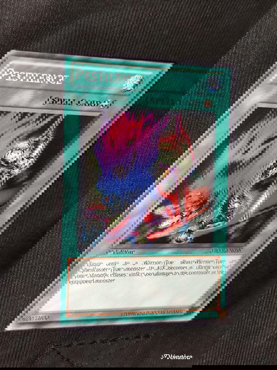 Pestilence Yu-Gi-Oh κάρτα σαν καινούργιο - € 2,25 - Vendora.gr