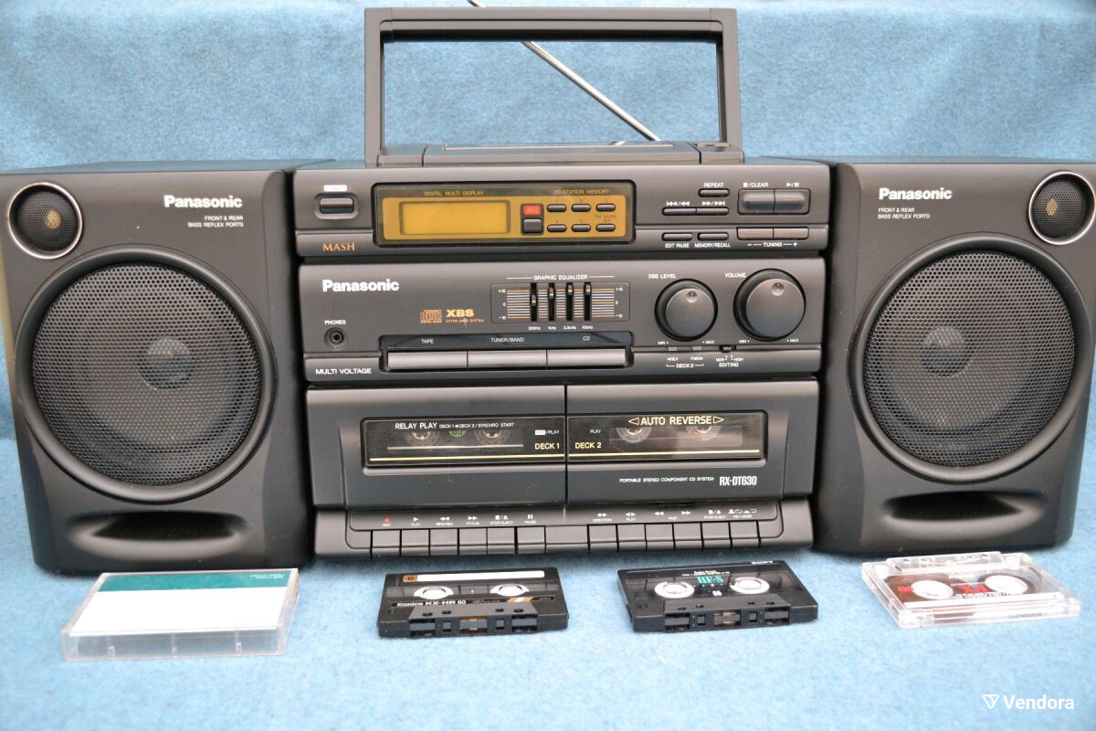 Panasonic RX-DT 630 CD Radio Κασετόφωνο… - € 100,00 - Vendora.gr